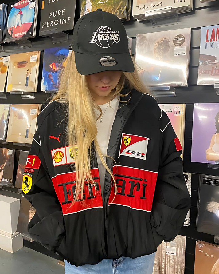 Premium Ferrari Jacket | Ferrari F1 Racing Jacket by Streetwear Clothi